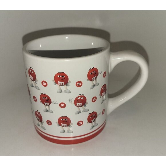 M&M'S | Dining | Mm Large Mug Ceramic Red Mms Officially Mars 28 ...
